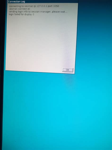 Xrdp Login Failed Troubleshooting Dietpi Community Forum