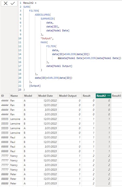 Solved Dax Columnmeasure To Get No Of Occurrences Based
