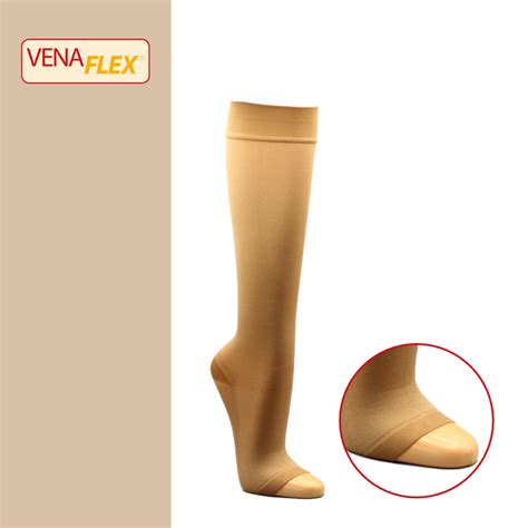 Calf Stocking “extra Feine” Compression Class Ii Open Elastotex Connected To Tradition And