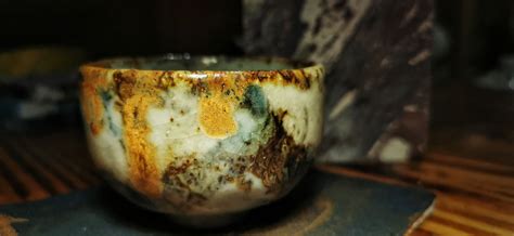 志野烧主人杯 沐羲茶器 站酷ZCOOL