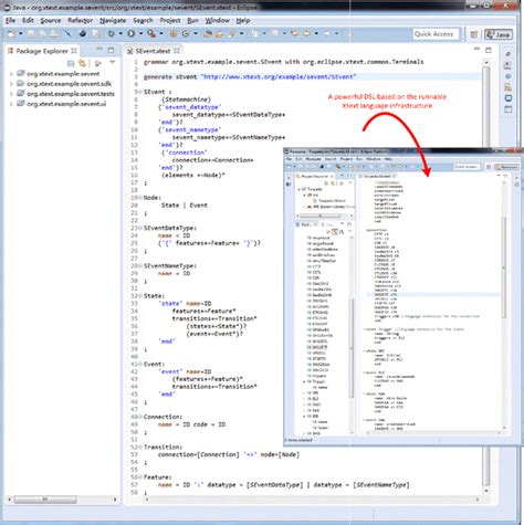 Xtext Based Textual Syntax Definition Of Sevent Download Scientific