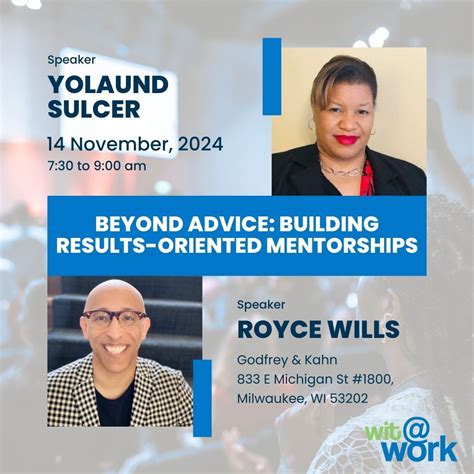 Witwisconsin Mentorship Techcareers Womenintech Networking Women