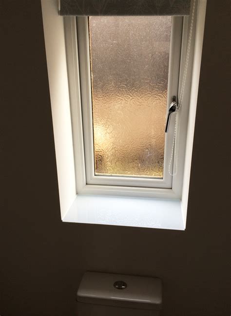 Toughened Cloud Glass Splashback In Utility And Bathroom Glass