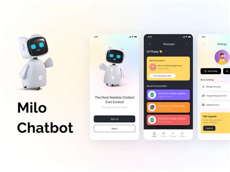 Chatbot App Ui By Designist ~ Epicpxls