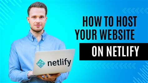 how to host website on netlify web development youtube