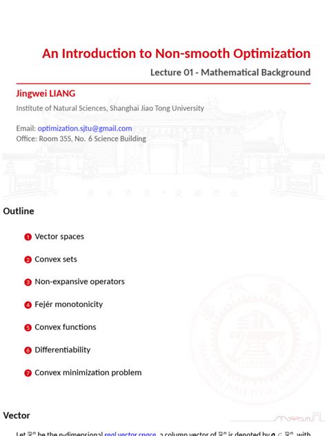 Lecture 01 Download Free Pdf Norm Mathematics Convex Set