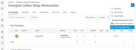 Bc Pro And Autodesk Docs Integration Buildingconnected Us