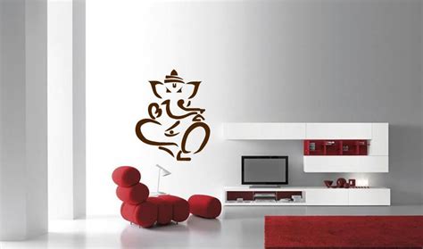 Wall Vinyl Sticker Decals Mural Room Design Pattern Ganesha Elephant