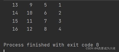 Java实现n阶二维数组（n×n）的顺时针旋转90°、180°、270°二维数组顺时针旋转90度java Csdn博客