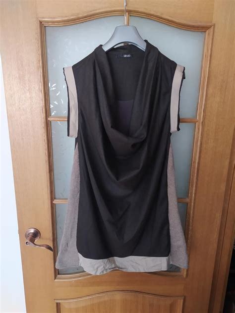 Сукня з комбінованих тканин Liu Jo — ціна 285 грн у каталозі Короткі сукні Купити жіночі речі за