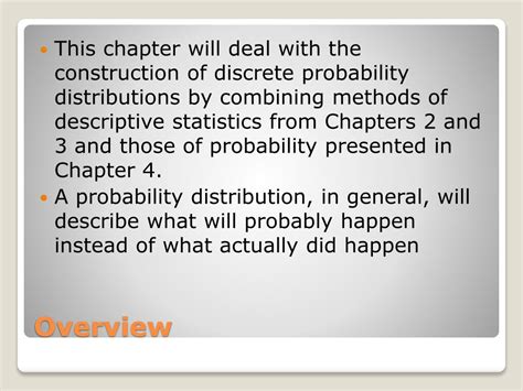 PPT Discrete Probability Distributions PowerPoint Presentation Free Download ID 1674238
