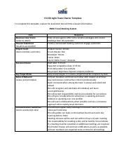 Agile Team Charter Template For SNHU Travel Booking System Course Hero