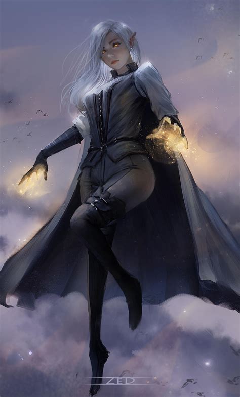Elf By Z Ed On Deviantart Heroic Fantasy Fantasy Art Women Beautiful