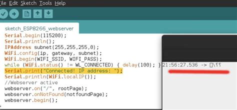 Why Is The Serial Monitor Not Working R Esp8266