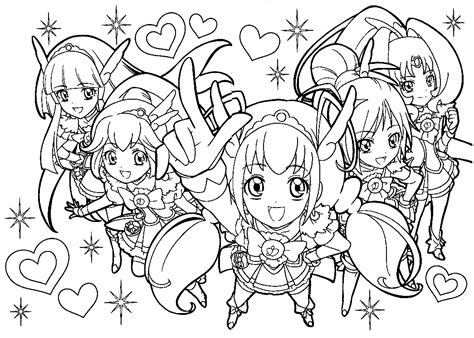 50 Glitter Force Coloring Pages Free Printable Pdf And Online Coloring