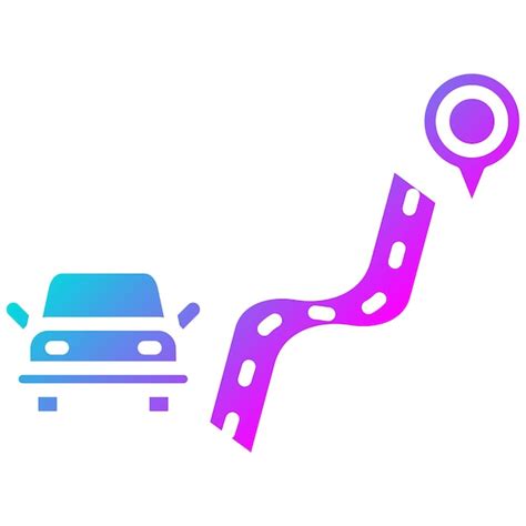 Premium Vector Route Map Vector Illustration Style