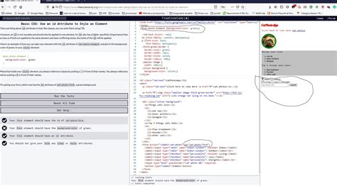 About Basic Css Use An Id Attribute To Style An Element Html Css