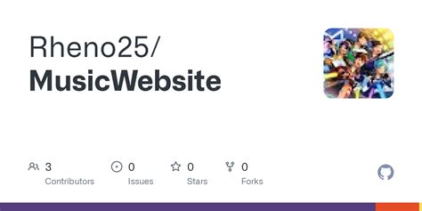 Github Rheno25musicwebsite