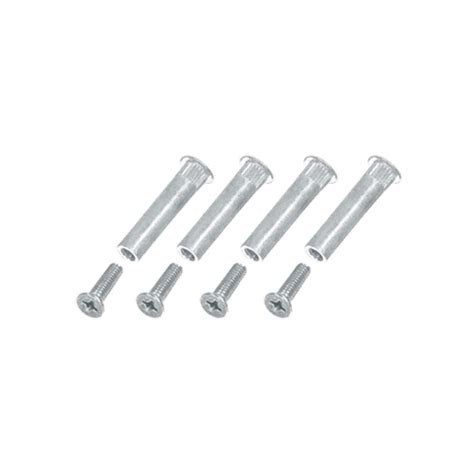 Aluminum Sex Bolt Mounting Screws Knock On Glass