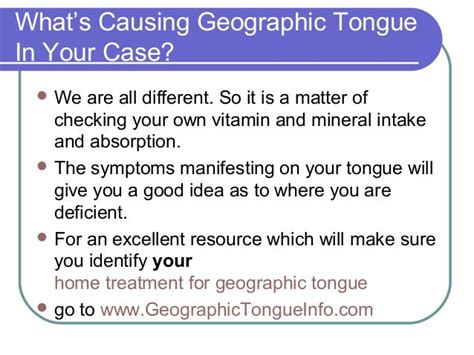 Home Treatment For Geographic Tongue
