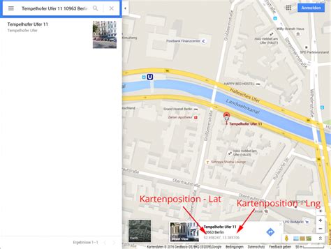 Lat Und Lng Koordinaten Einer Adresse Finden 4TFM Xt Commerce Wiki