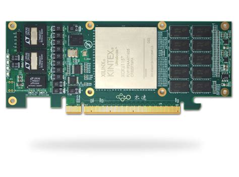 硬件加速卡 FPGA硬件加速 基于Xilinx XCKU 的半高PCIe x 硬件加速卡 hexiaoyan 博客园