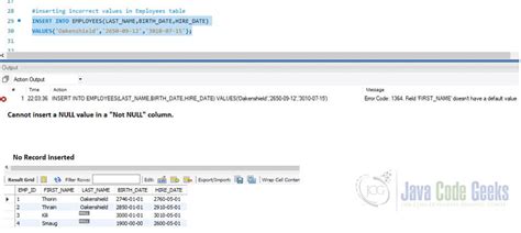 Sql Insert Query Example Java Code Geeks
