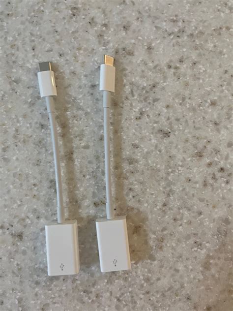 Apple Usb A To Usb C Adapter Computers Tech Parts Accessories Cables Adaptors On Carousell