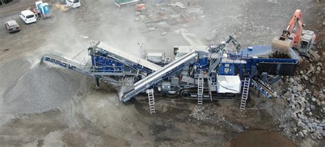 Double Crusher Running Near Siegen Jonsson Plant L120 330