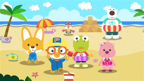 뽀로로 여름 놀이 동요 왓챠