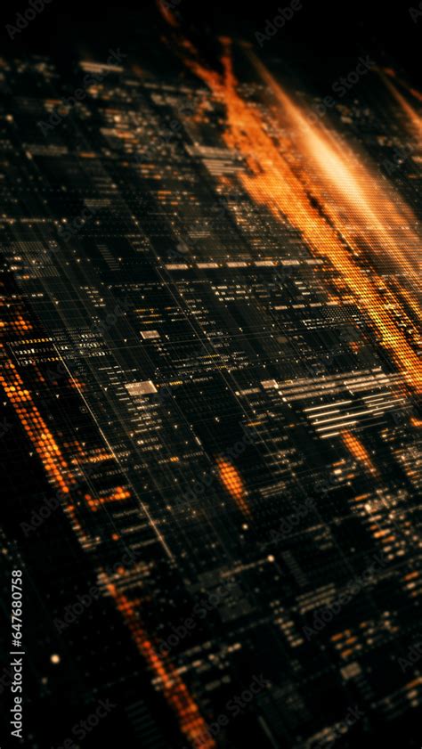 Vertical Format Advanced Data Matrix Simulation With A Dynamic And