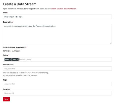 Photon Remote Temperature Sensor Sparkfun Learn