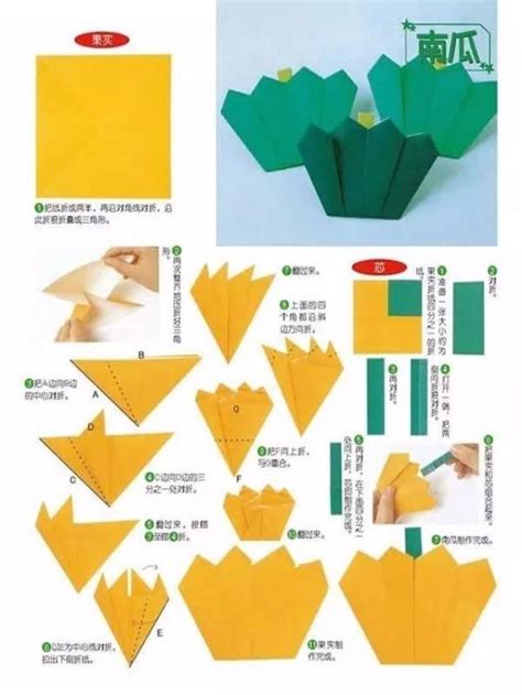 比较简单的折纸步骤图 折纸文字说明 小班简单手工折纸 大山谷图库