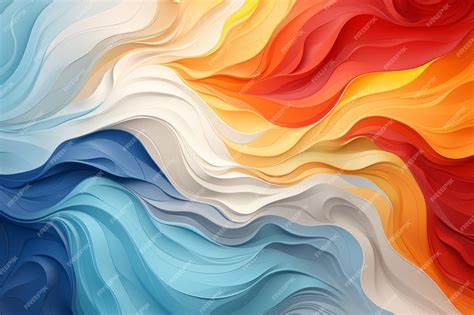Premium Photo Abstract Brushstroke Pattern Wallpaper Generative Ai