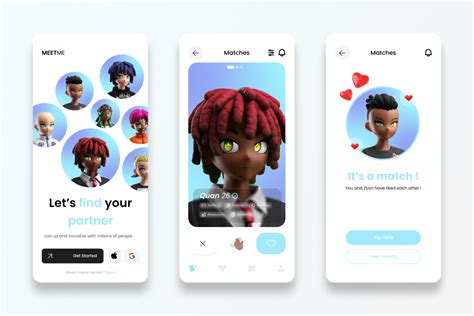 Dating App Ui Design By Merlynne Design On Dribbble