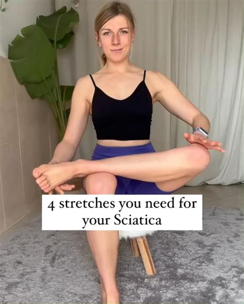 4 Stretches You Need For Your Sciatica Video Best Exercise For Hips