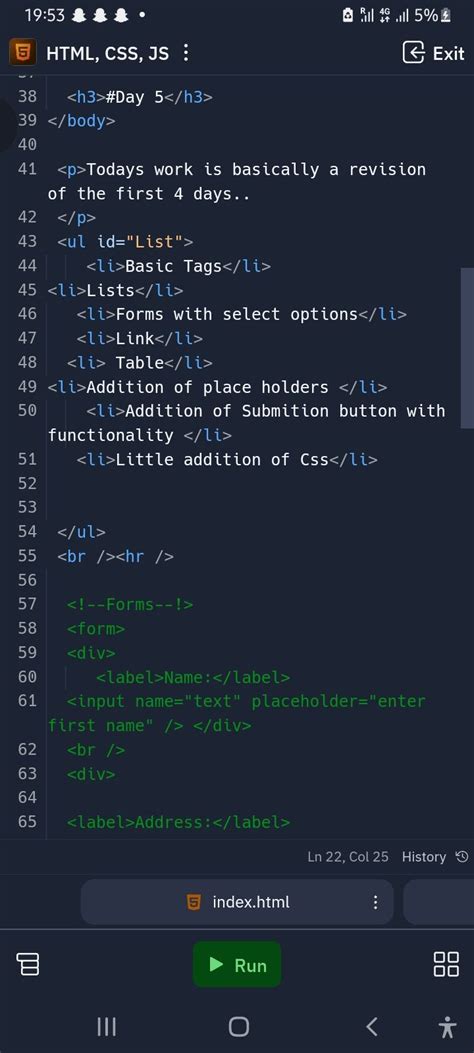 Jonathan Joel On Linkedin 100daysofcodechallenge Html5
