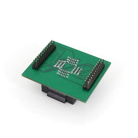 Qfp48 To Dip48 Pitch 05mm Ic Test Socket For Stm32 Programmer Adapter