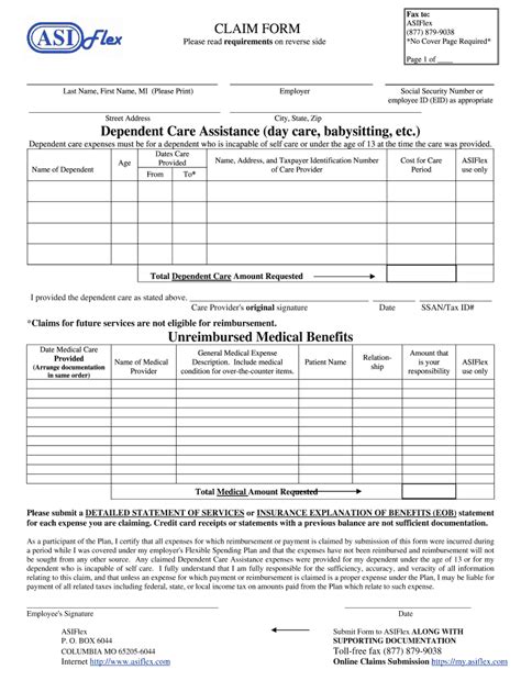 State Of Oregon Fsa Claim Form Fill Out And Sign Printable Pdf