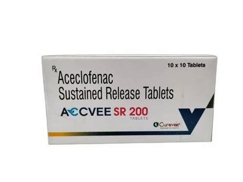 Aceclofenac Sustained Release Tablets At ₹ 450 Box Aceclofenac Tablet In Panchkula Id