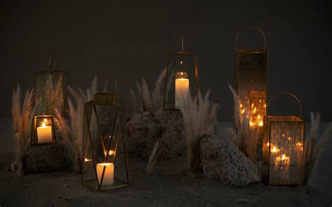 Anna Decorative Candle Lantern Medium