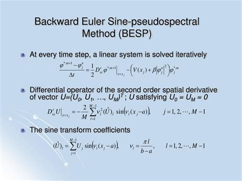 Ppt Numerical Method For Computing Ground States Of Spin 1 Bose Einstein Condensates