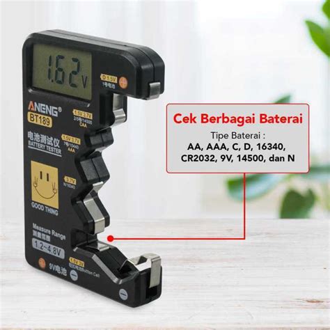 Jual Aneng Alat Test Baterai Battery Tester Universal Digital Display Di Seller Kancilnet