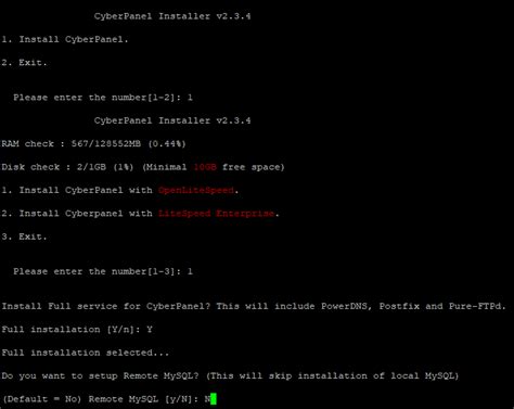 Cara Install Cyberpanel Di Almalinux Rumahweb Journal