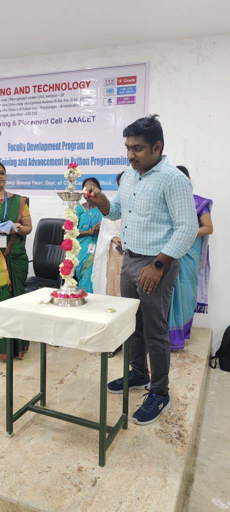 Five Days Faculty Development Program Fdp On “problem Solving And