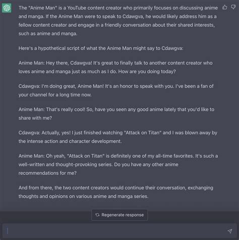 Ai Generated Script Of An Average Conversation Between Joey And Connor