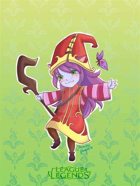 League Of Legend Lulu Chibi By Ela Ahkrim On DeviantArt