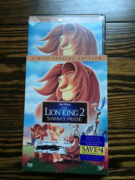 Disney The Lion King 2 Simba Pride Vhs