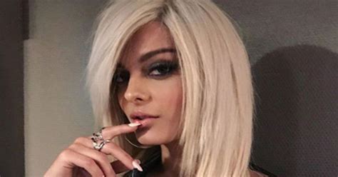 Bebe Rexha Spills From All Angles In Skintight Leather Daily Star
