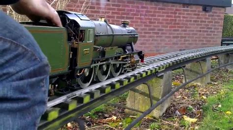Gwr County 3 12 Inch Gauge Live Steam Locomotive Youtube